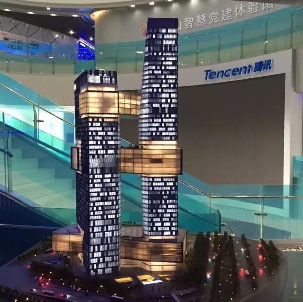 Tencent Building Scale Model by RJ Models