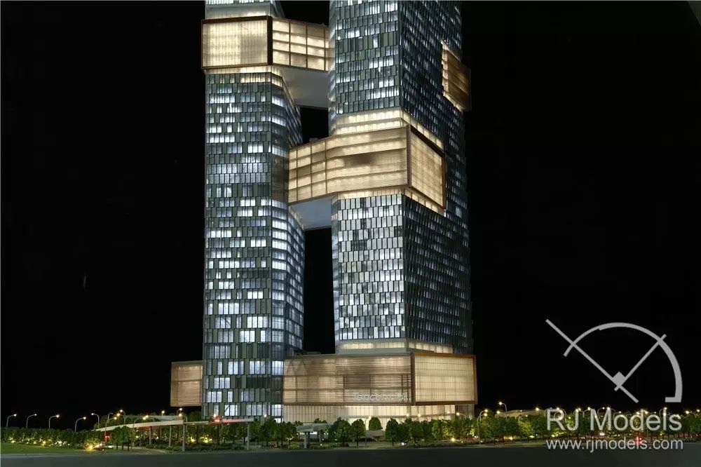 Tencent Building Scale Model by RJ Models