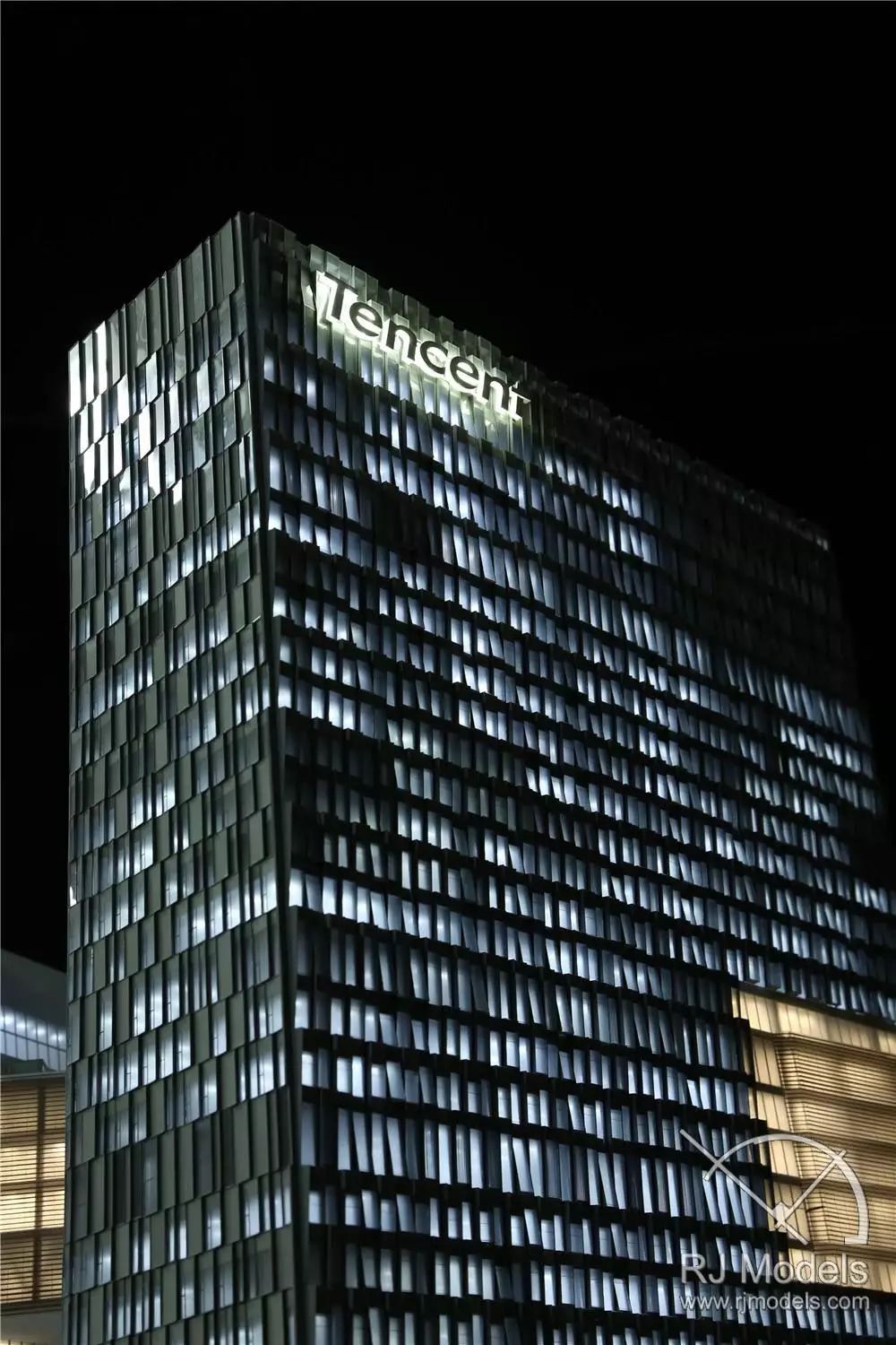Tencent Building Scale Model by RJ Models