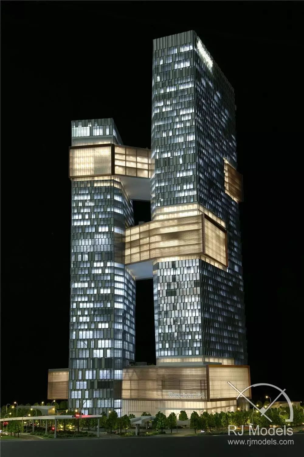 Tencent Building Scale Model by RJ Models