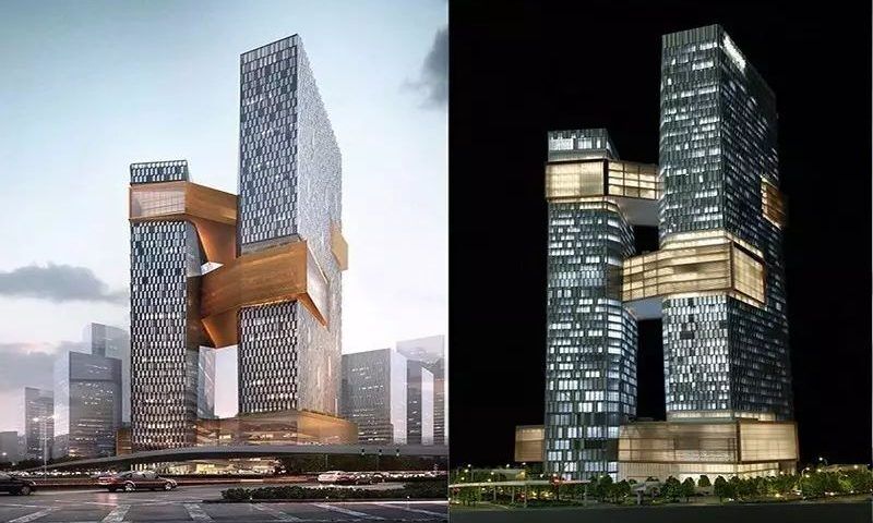 Tencent Building Scale Model by RJ Models