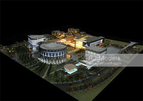 Shopping Mall Model, Building Mall Scale Model Makers
