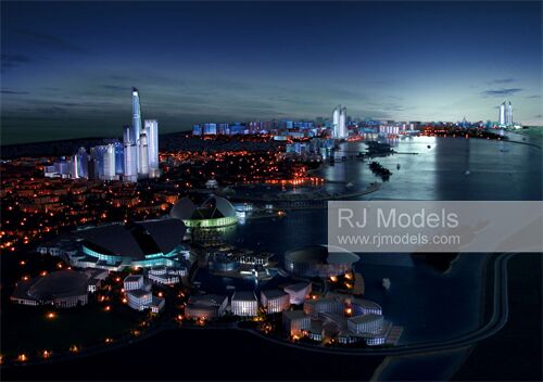 Master Plan Models, Urban Planning Model, Miniature City Model