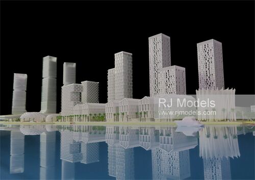 Master Plan Models, Urban Planning Model, Miniature City Model