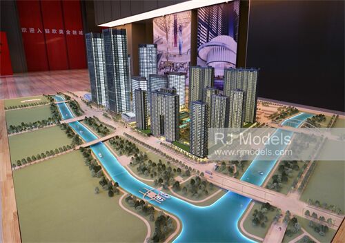 Master Plan Models, Urban Planning Model, Miniature City Model
