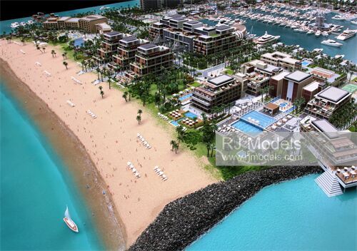 Master Plan Models, Urban Planning Model, Miniature City Model