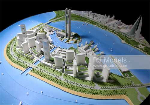 Master Plan Models, Urban Planning Model, Miniature City Model