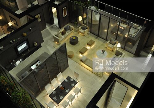 Interior Model Making, Interior Scale Model Companies - RJ Models