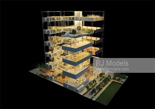 Interior Model Making, Interior Scale Model Companies - RJ Models