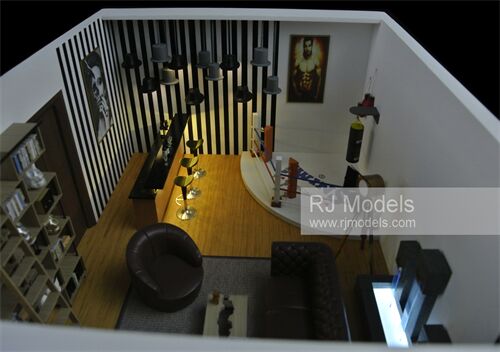 Interior Model Making, Interior Scale Model Companies - RJ Models