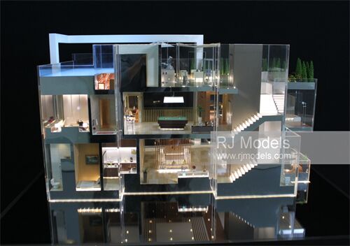 Interior Model Making, Interior Scale Model Companies - RJ Models