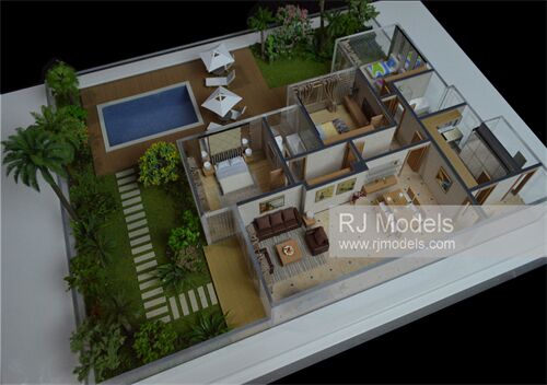 Interior Model Making, Interior Scale Model Companies - RJ Models