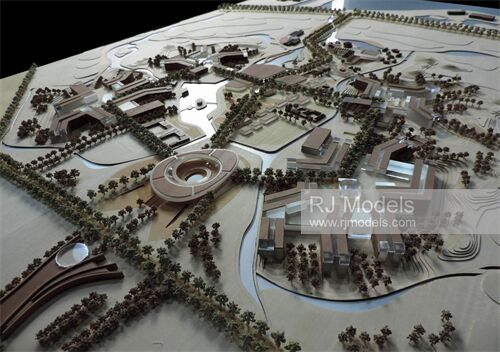 Wooden Architectural Model, Balsa Wood Model Making-RJ Models