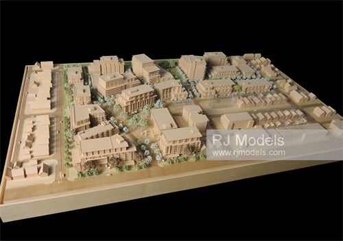 Wooden Architectural Model, Balsa Wood Model Making-RJ Models