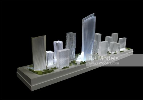 White Architectural Model Making - RJ Models