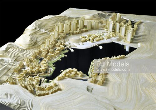 Wooden Architectural Model, Balsa Wood Model Making-RJ Models