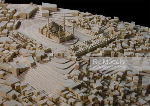 Wooden Architectural Model, Balsa Wood Model Making-RJ Models