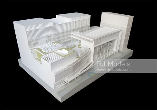 White Architectural Model Making - RJ Models